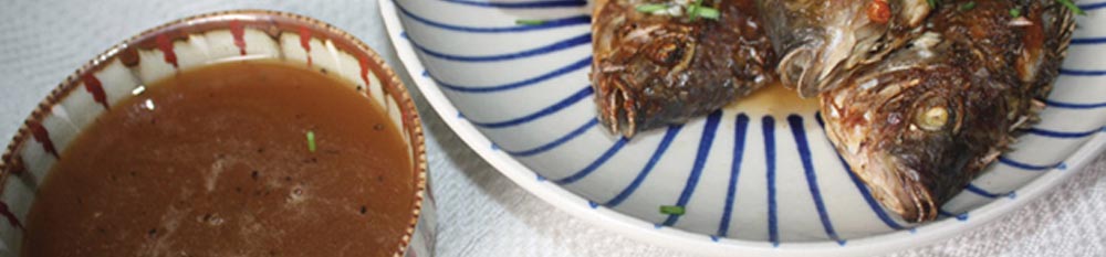 Northern Dispatch | Makan a la Pinoy: Tamarind sauce ken pinirito a tilapia