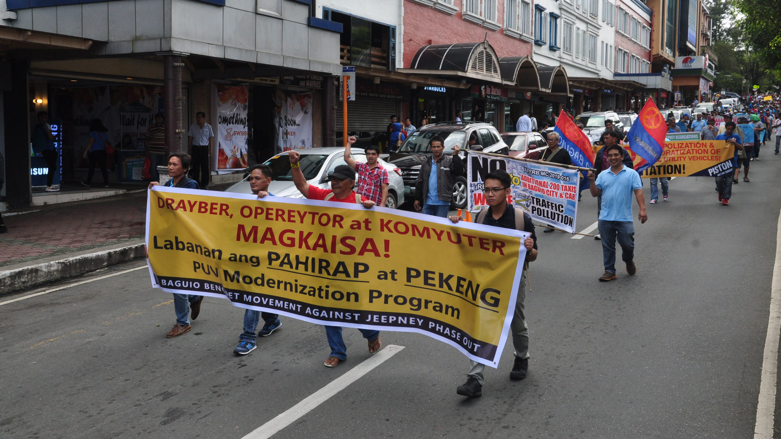 Northern Dispatch | Baguio jeepneys join nationwide protest against ...