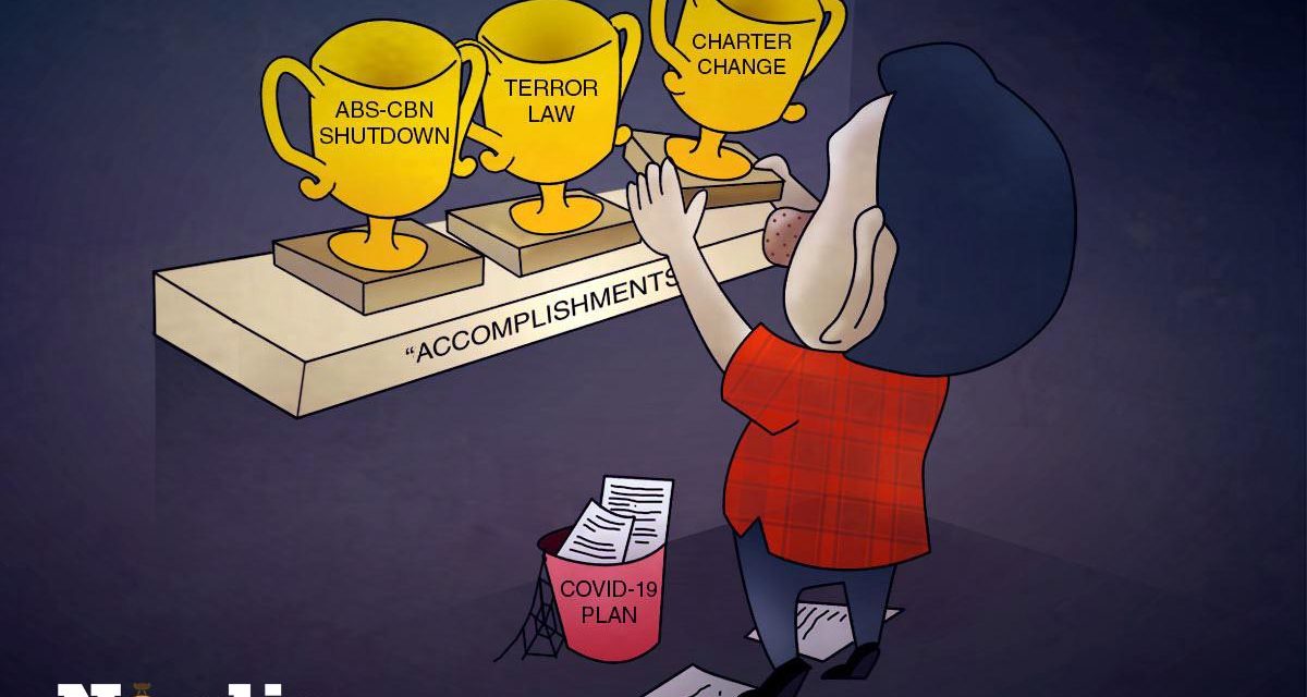Northern Dispatch | Editorial Cartoon | Duterte achievements