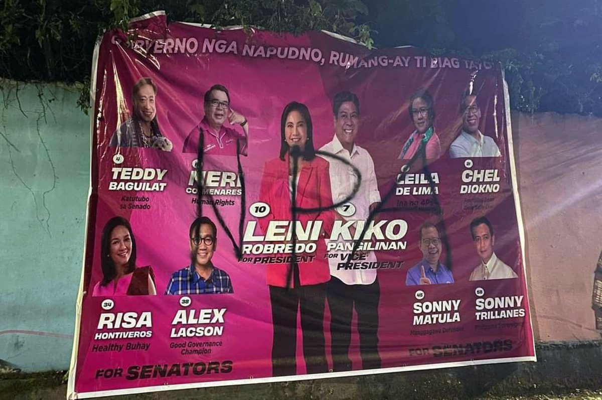 Northern Dispatch | Amid red-tagging, Robredo supporters in Baguio ...