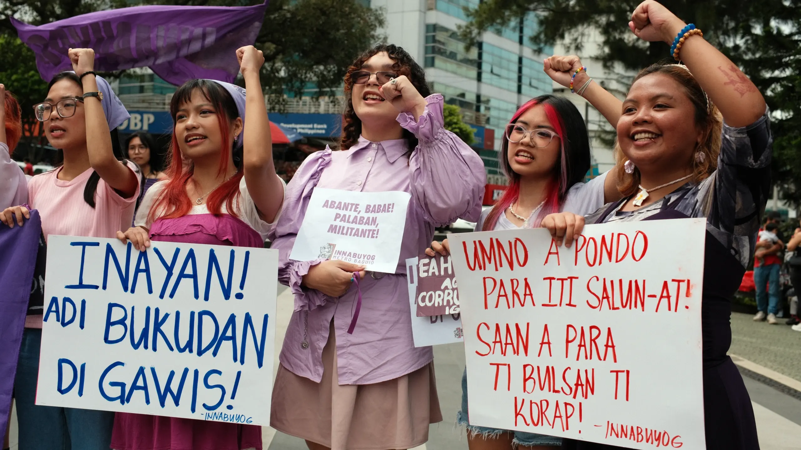 Northern Dispatch | News | Cordillera women’s group protests corruption ...